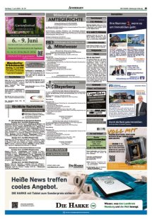 DIE HARKE vom 07.06.2025 | DIE HARKE - Nienburger Tageszeitung seit 1871