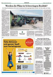 DIE HARKE vom 02.08.2025 | DIE HARKE - Nienburger Tageszeitung seit 1871